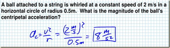 Analysis of Uniform Circular Motion - Regents Physics